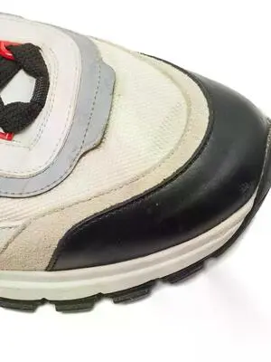 Prada Colour-block Lace-up Sneakers