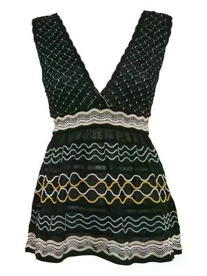 Missoni Knitted Wave Top