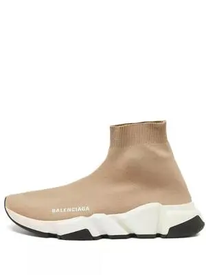 Balenciaga Speed Sock-style Sneakers - Brown