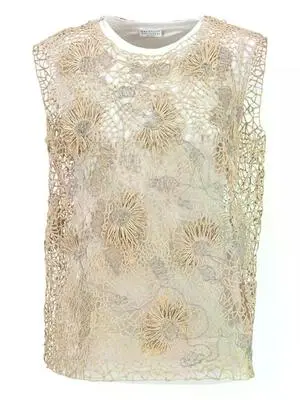 Brunello Cucinelli Embroidered T-shirts For Women