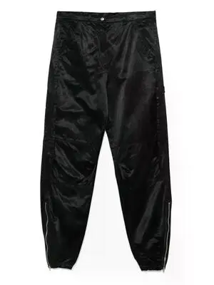 Miu Miu Circa 2000s Satin Trousers - Black