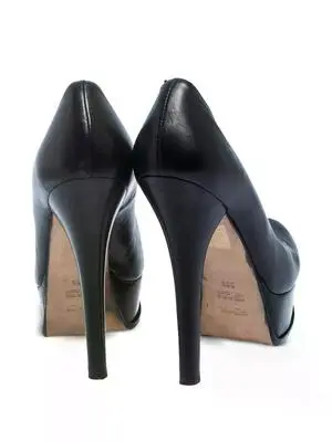 Fendi Leather Platform Stiletto Pumps