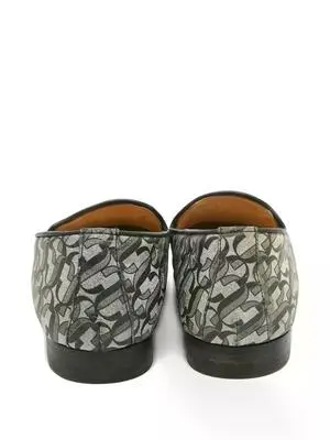 JIMMY CHOO Jc Monogram Loafers
