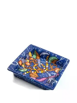 Hermès Pre-owned 1980s Porcelain Mini Square Decorative Tray