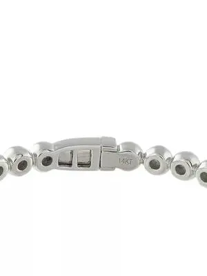 LB EXCLUSIVE 14k White Gold Diamond Tennis Bracelet