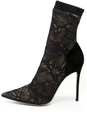 Gianvito Rossi Paneled Booties