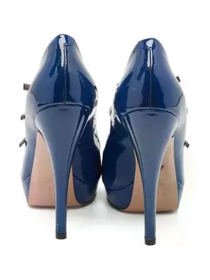 Gucci 135mm Patent Leather Sandals