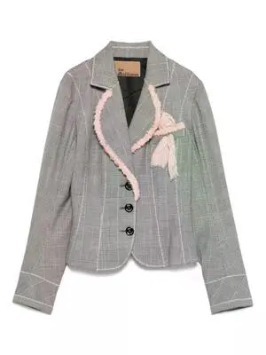 John Galliano 1990s Single-breasted Blazer - Grey
