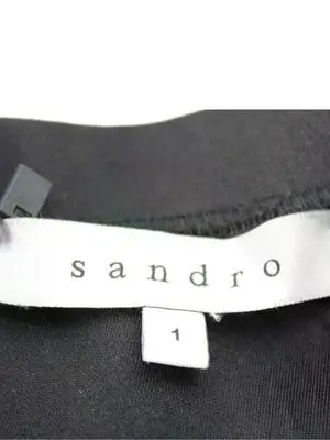 Sandro Sleeveless Crewneck Colour-block Mini Dress