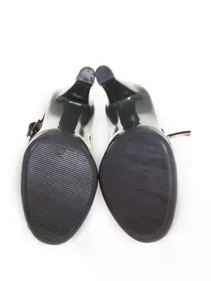 Marni Leather Mary Jane High Heel Sandals