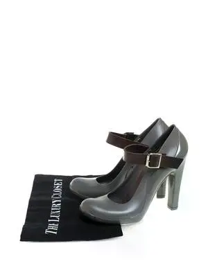 Marni Leather Mary Jane High Heel Sandals