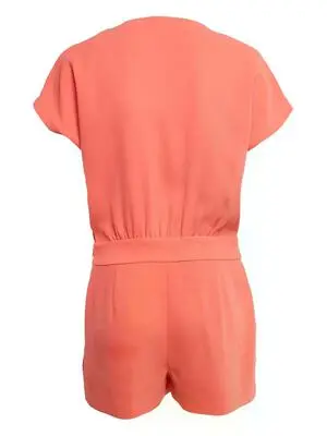 Diane Von Furstenberg Wrap Playsuit
