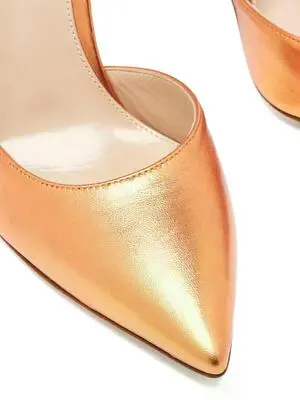 GIANVITO ROSSI 100mm Fleur Pumps With Crystal Embellishment