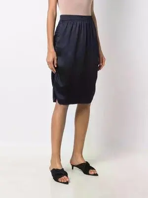 LANVIN 2008 Gathered Tulip Skirt