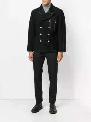 JEAN PAUL GAULTIER Double-breasted Jacket - Black
