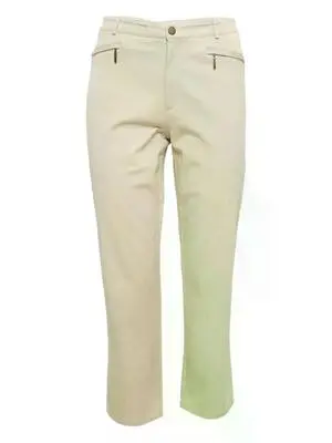 Burberry Tailored Cotton Trousers - Neutrals