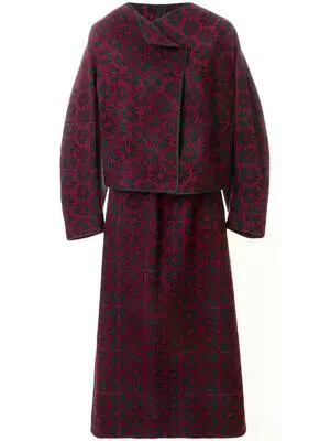 Comme Des Garçons 1999 Brocade Skirt Suit