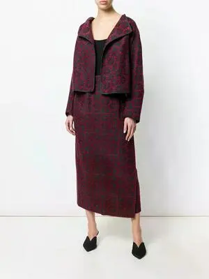 Comme Des Garçons 1999 Brocade Skirt Suit