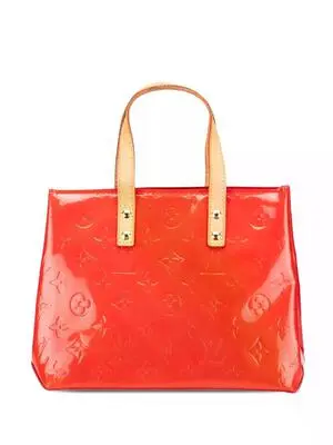 LOUIS VUITTON Monogram Vernis Reade Pm Handbag - Red