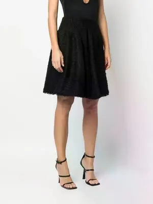 Dior Textured Flared Mini Skirt