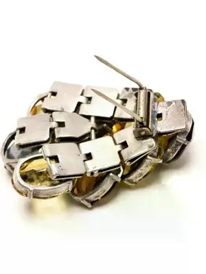 Dior Crystal Embellished Brooch