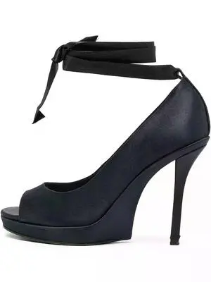 Saint Laurent Peep Toe Pumps