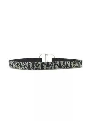 Dior Trotter Monogram Canvas Belt
