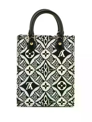 LOUIS VUITTON Monogram Small Sac Plat Handbag