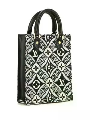 LOUIS VUITTON Monogram Small Sac Plat Handbag