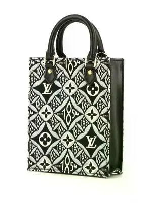 LOUIS VUITTON Monogram Small Sac Plat Handbag