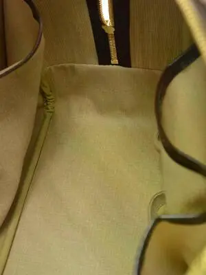 LOUIS VUITTON 2008 Damier Ebène Deauville Handbag - Brown