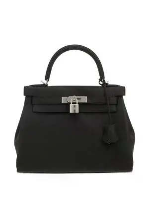 Hermès 2024 Kelly 28 Handbag - Black