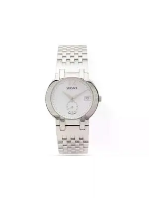 Versace 34mm Stainless Steel Automatic Watch - White