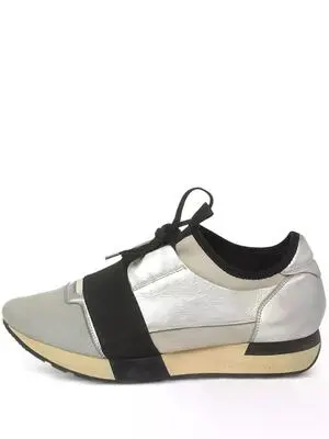 Balenciaga Balenciaga Race Runner Sneakers Silver
