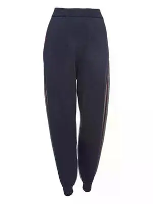 Stella McCartney Wool Trousers With Side Stripe Detail