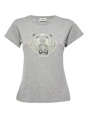 Kenzo Tiger Embroidered T-shirt