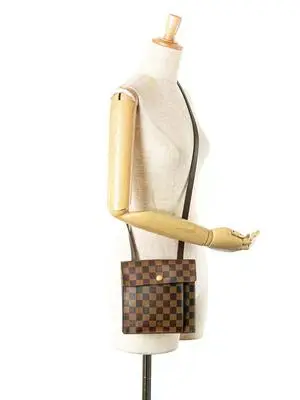 LOUIS VUITTON Damier Ebene Pimlico Crossbody Bag