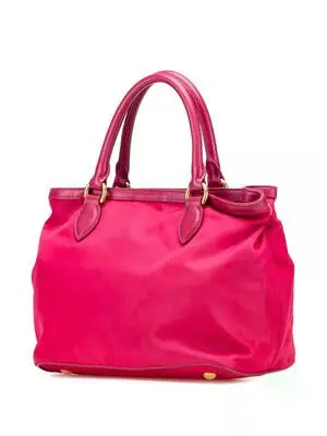 Prada 2000-2025 Tessuto Satchel - Pink