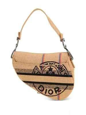 Dior Medium Saddle Handbag - Neutrals