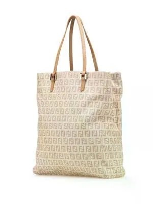 Fendi Zucchino Canvas Tote Bag