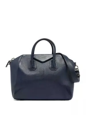 Givenchy Antigona Leather Tote Bag - Blue