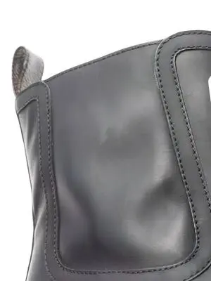 LOUIS VUITTON Polar Line Ankle Boots With Signature Monogram Detail