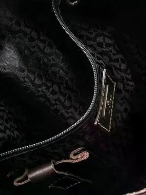 AIGNER Monogram Pattern Shoulder Bag