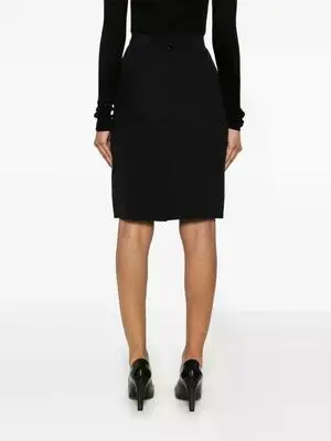 FERRAGAMO 1990s Silk Skirt