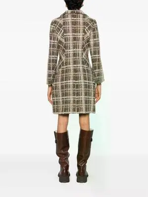 A.N.G.E.L.O. VINTAGE CULT 1970s Checked Wool Coat