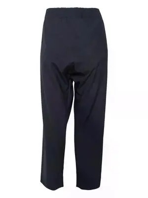 Marni Virgin Wool Blend Elastic Waist Trousers - Blue