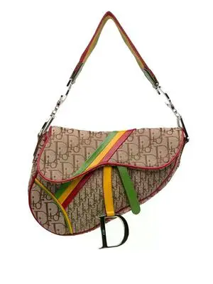Dior Diorissimo Rasta Saddle Shoulder Bag