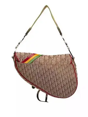 Dior Diorissimo Rasta Saddle Shoulder Bag