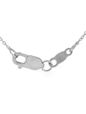 LB EXCLUSIVE 14k White Gold Diamond Necklace - Silver