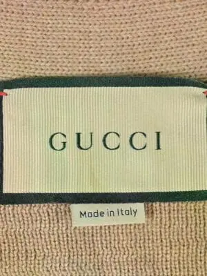 Gucci Gg Pattern V-neck Cardigan
